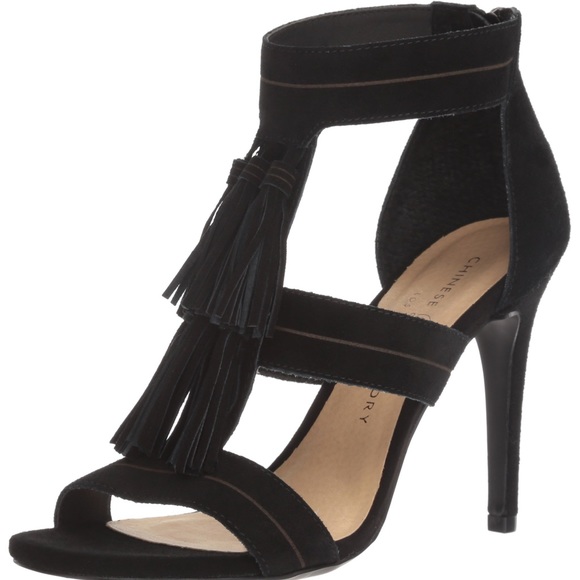 Chinese Laundry | Shoes | Chinese Laundry Suede Tasseled Stiletto ...